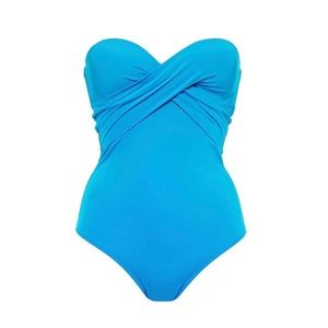 JETS | Swim | New Jets Jetset Crossover Draped Bandeau One Piece ...
